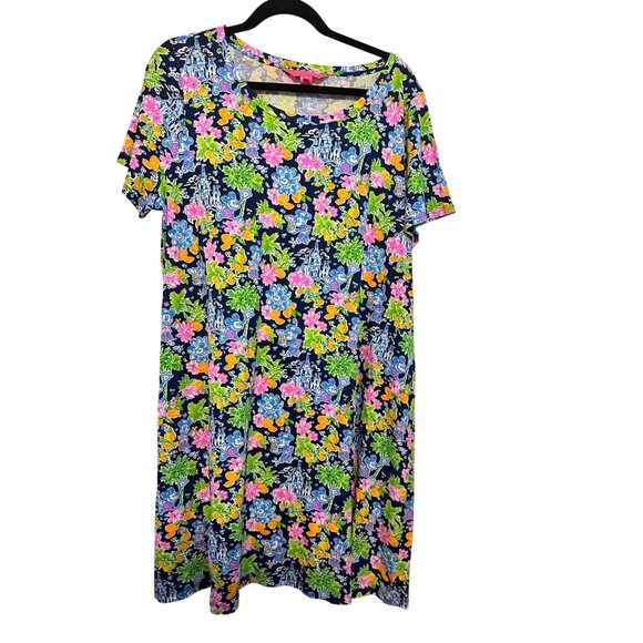 Lilly Pulitzer | Dresses | Mickey And Minnie Mouse Cody Tshirt Dress ...